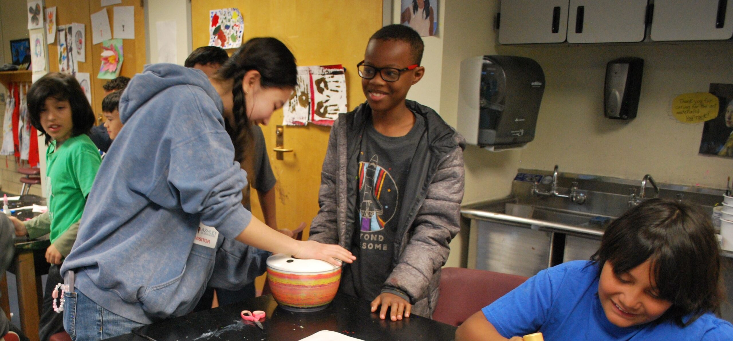 Photo gallery: DSA students bring the arts to Ashley - Central Park EdNews